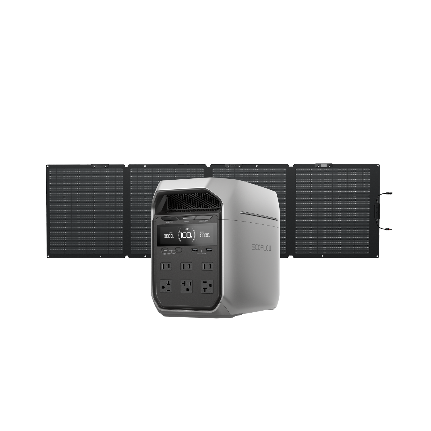 Generador Solar EcoFlow DELTA Pro (FV 400 W portátil) – EcoFlow México
