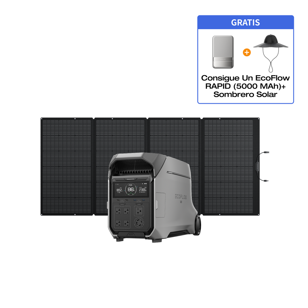 Panel solar, estaciones de energía portátil y generador | EcoFlow MX ...