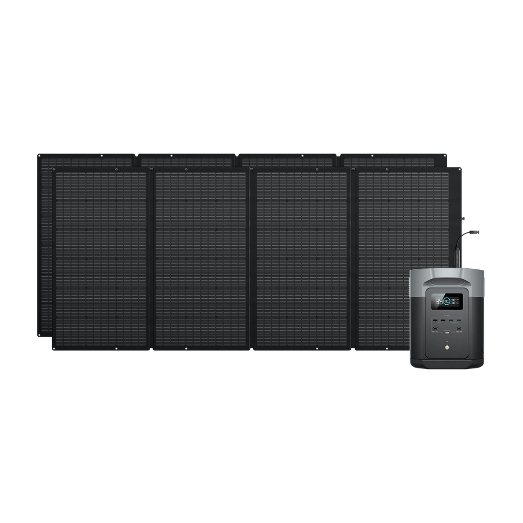Generadores solares DELTA – EcoFlow México
